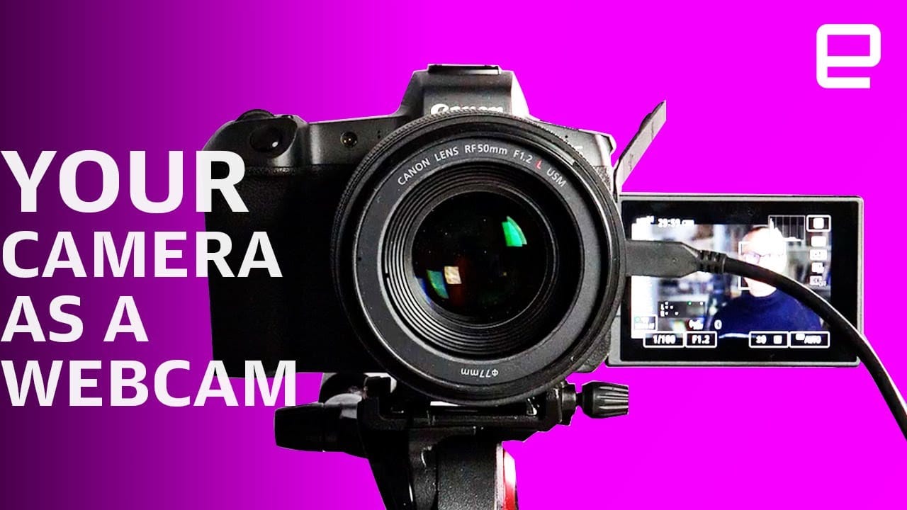 How to Use a DSLR/Mirrorless Camera as a Webcam